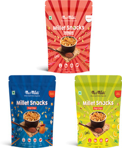 ME & MILLETS Millets Snacks Packs, Ragi Masala Flavor Chips Price in ...