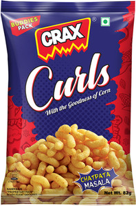 CRAX Curls Chatpata Masala Chips Price in India - Buy CRAX Curls ...