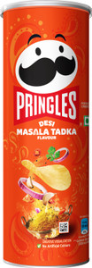 Pringles Potato Chips Desi Masala Tadka Flavor, Crispy Snack for Game ...