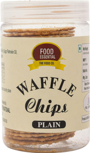 FOOD ESSENTIAL Premium Whole Waffle Chips (Plain) Chips Price in India ...