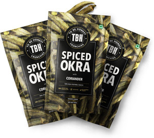 To Be Honest Vegetable Chips|Spiced Okra with Coriander|Gluten Free ...