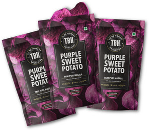 To Be Honest TBH Vegetable Vacuum Cooked Chips,Purple Sweet Potato with ...