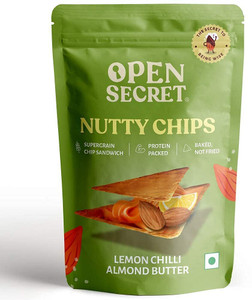 OPEN SECRET Lemon Chilli Almond Butter Nutty Chips pack 12 Chips Price ...