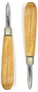 Digital Craft Steel Burnisher Set of 2 Straight & Curved with Wood ...