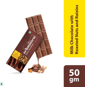 Schmitten Luxury Milk Chocolate with Roasted Nuts and Raisins Bars ...