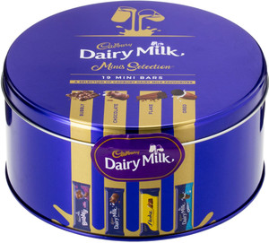 Cadbury Dairy Milk Assortment Mini Selection 19 Mini Bars Bites Price ...