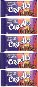 Cadbury Dairy Milk Crispello Chocolate Bar pack of 5 Bars Price in ...