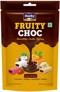 Derby Fruity Choc Assorted Toffees | Chocolatey Center Filled Toffees ...