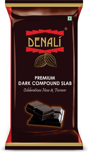 Denali Premium Dark Compound Slab with 18% Cocoa - 400 Grams ...