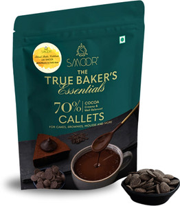 Smoor Premium Dark Couverture Chocolate Baking Callets | 70% Cocoa ...