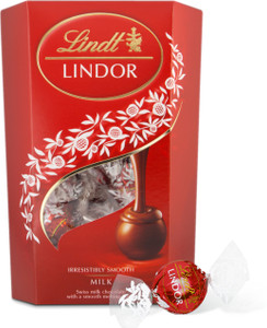 LINDT Lindor Smooth Melting Milk Chocolate Cornet Truffles Price in ...