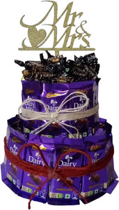 Cadbury Dairy Milk | Melody & Mr & Mrs Cake topper Bars Price in India ...