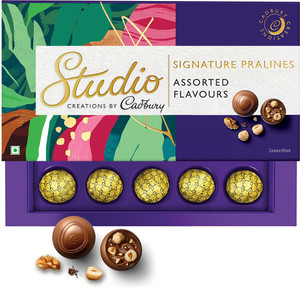 Cadbury Studio Signature Pralines, Assorted Flavours Chocolate Gift ...