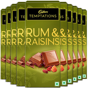 Cadbury Temptations Rum & Raisins Premium Chocolate Bars Price in India ...