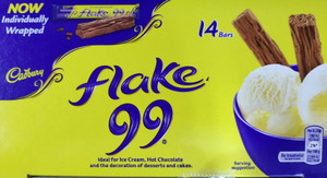 Cadbury Flake 99 Now Individually Wrapped 14 (UK) Bars Price in India ...
