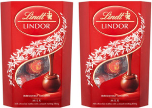 LINDT Lindor Milk Smooth Pack Of 2 Truffles Price in India - Buy LINDT ...