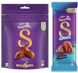 Cadbury Dairy Milk Silk Chocolate & Silk Oreo Chocolate Bars Price in ...