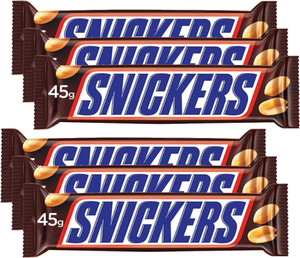 SNICKERS Peanut Filled Chocolate, Loaded with Nougat & Caramel Bars ...
