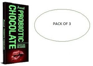 Amul PROBIOTIC CHOCOLATE 150 GM. (Pack of 3) Bars Price in India - Buy ...