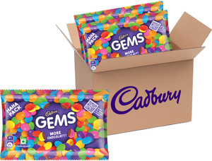 Cadbury Gems Chocolate Pouch Crackles Price in India - Buy Cadbury Gems ...