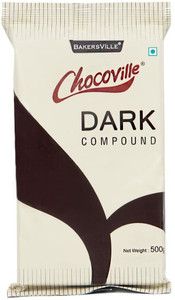 CHOCOVILLE Premium Dark Compound 500g Bars Price in India - Buy ...