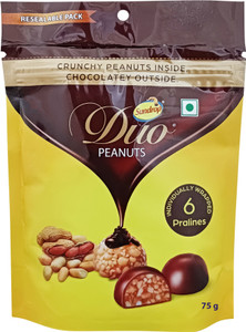 Sundrop Duo Peanuts filled chocolate - 6 Pralines Pack Bites Price in ...