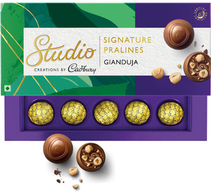 Cadbury Studio Signature Pralines, Gianduja Hazelnut Chocolate Truffles ...