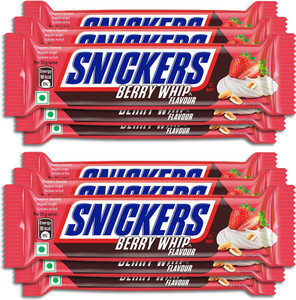 SNICKERS Berry Whip Chocolate Bar with Peanuts, Nougat & Caramel Bars ...