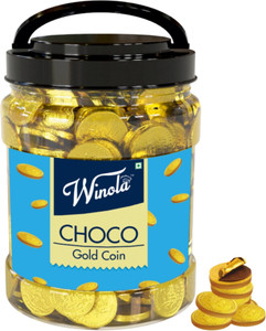 Winola Chocolate Gold Coins - Milk Chocolate Coin Bites Price in India ...