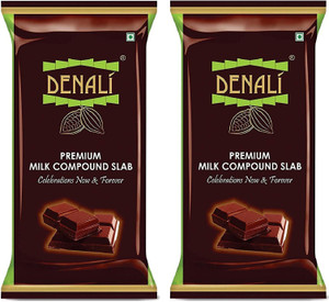 Denali Premium Milk Compound Slab, Delicious Chocolate for Baking Cakes ...