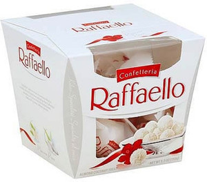 Raffaello Harmonious Blend Of Fine Coconut Flakes & Whole White Almond ...