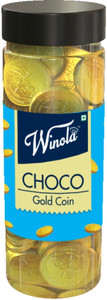Winola Milk Choco Coin 175g Jar Bites Price in India - Buy Winola Milk ...