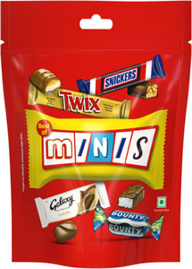 SNICKERS Best of Minis Assorted Chocolates Pack Bites Price in India ...