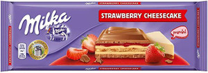 milka Strawberry Cheesecake 100% Alpine Milk Chocolate Bars Price in ...
