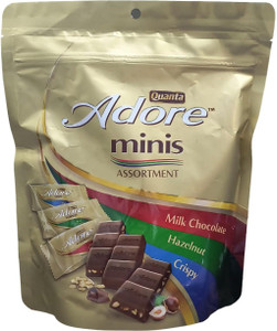 QUANTA Adore Minis Milk Chocolate, Hazelnut, Crispy an Assortment From ...