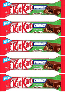 Nestle Kitkat Chunky Packed with Milo Bar | Crispy Wafer with Milk ...
