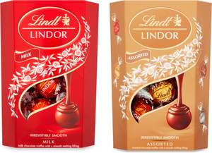 LINDT Lindor Assorted And Milk Combo Truffles Price in India - Buy ...