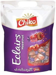 Chiko Eclair Hazelnut Milk Chocolate with Smooth & Creamy Filling Bites ...