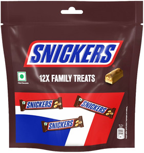 SNICKERS Family Treats Peanut Valentine's Chocolate Pack Bars Price in ...