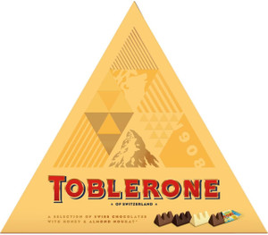 Toblerone Selection Of Swiss Chocolate , With Honey and Almond Gift Box ...