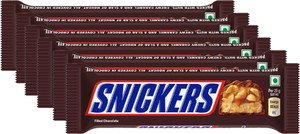 SNICKERS Peanut Filled Chocolate Bar | Loaded with Peanuts, Nougat ...