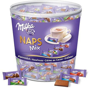 milka NAPS MIX IMPORTED ASSORTED CHOCOLATES 1kgs Bars Price in India ...