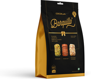 BARQUILLO Assorted Premium Chocolate Almond, Hazelnut, Pistachio Bites ...