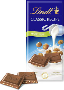 LINDT Classic Recipe Hazelnut Milk Bars Price in India - Buy LINDT ...