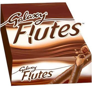 GALAXY Flutes Crispy Wafer Roll With Chocolate Cream (IMPORTED FROM ...
