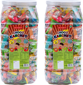 BAKEMATE Choco Kanchey Chocolate Assorted Colors Balls Pack of 2 ...