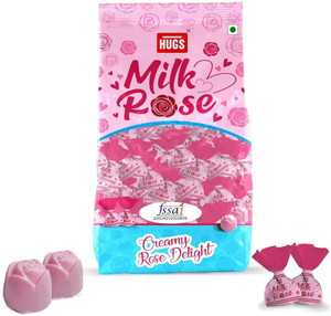 HUGS Milk Rose Chocolate Truffles- Real Rose flavour White Chocolates ...