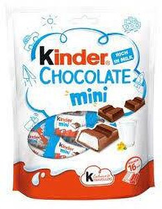 Kinder Chocolate Mini Rich In Milk Bars Price in India - Buy Kinder ...