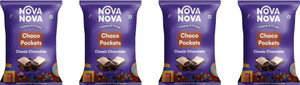 Nova nova Choco Pockets Pack of 4 - Classic Chocolate Wafer Bites Price ...