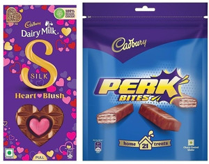 Cadbury Dairy Milk Silk Chocolate Bar & Perk Chocolate Bars Price in ...